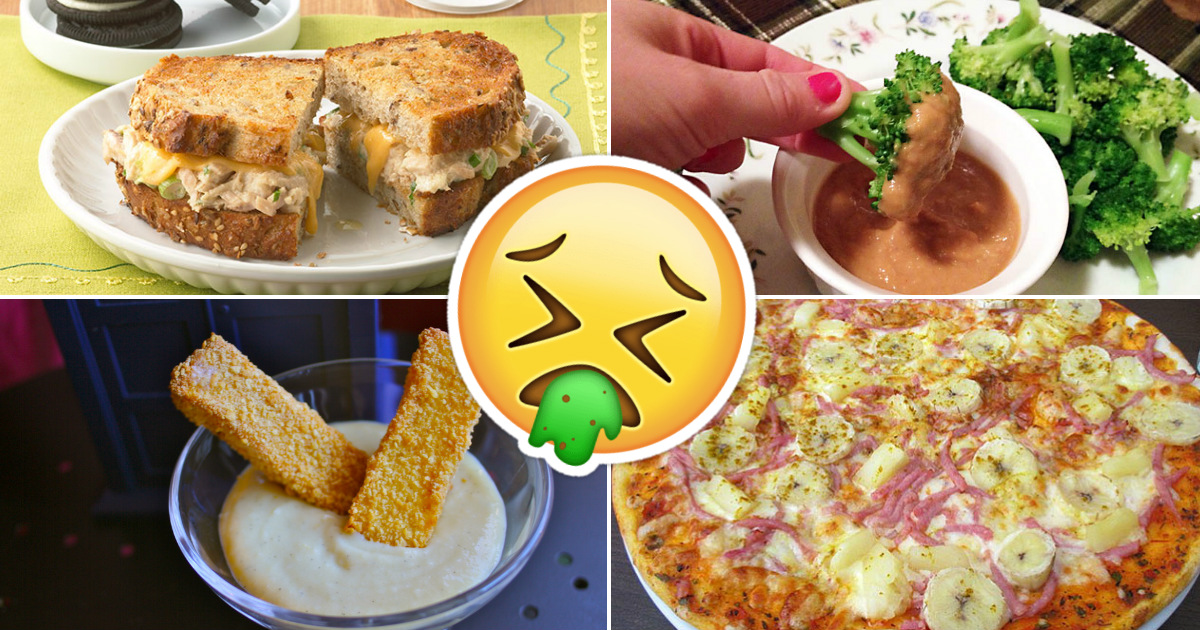 These Weird Food Combinations Will make You Queasy