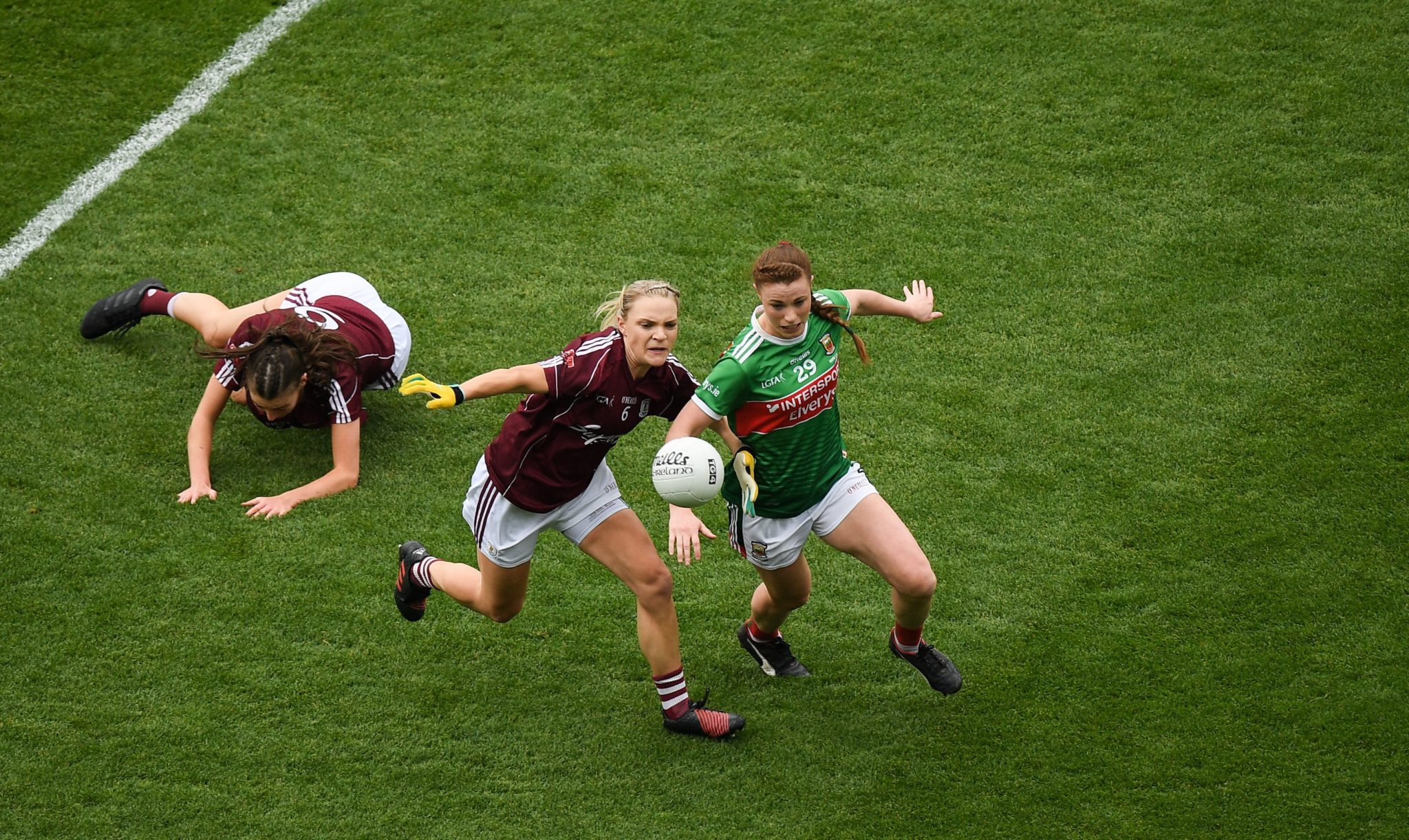 Mayo midfielder Aileen Gilroy is the latest Irish player to make AFLW