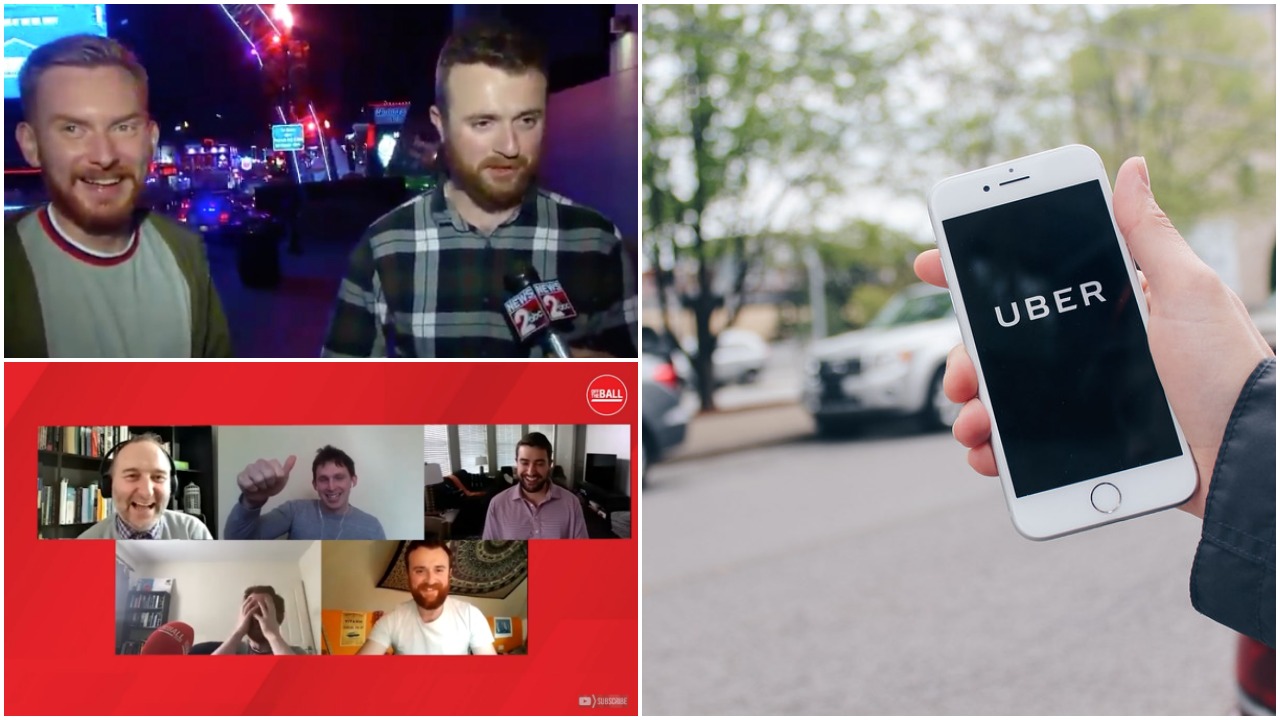 'That's our Uber' | Eoin Sheahan surprised with Nashville viral reunion | OffTheBall