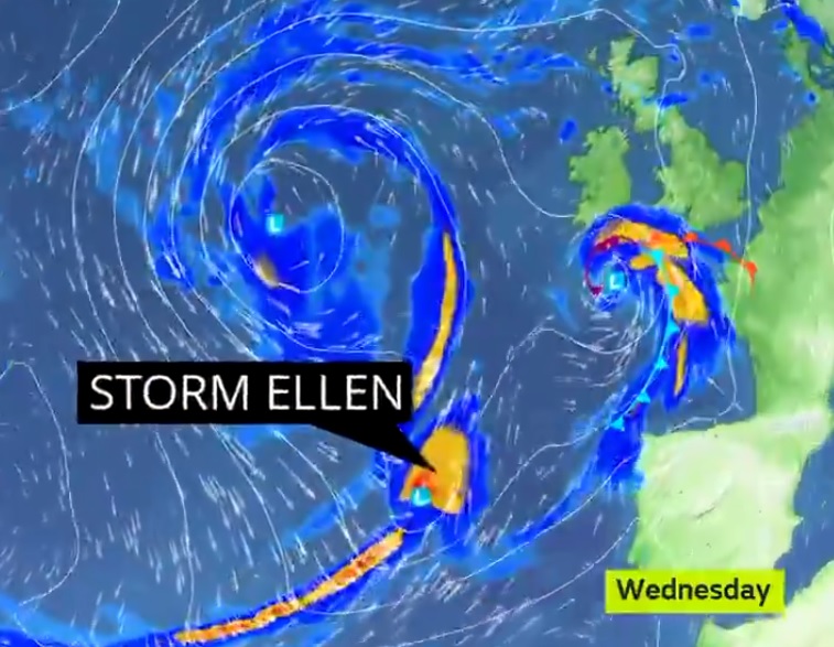 Storm Ellen: Met Éireann issues Status Red wind warning | Newstalk