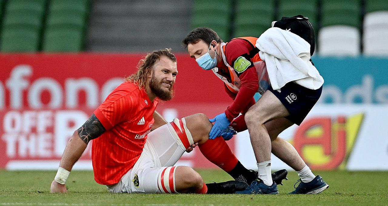 Munster's World Cup winner RG Snyman steps up injury recovery