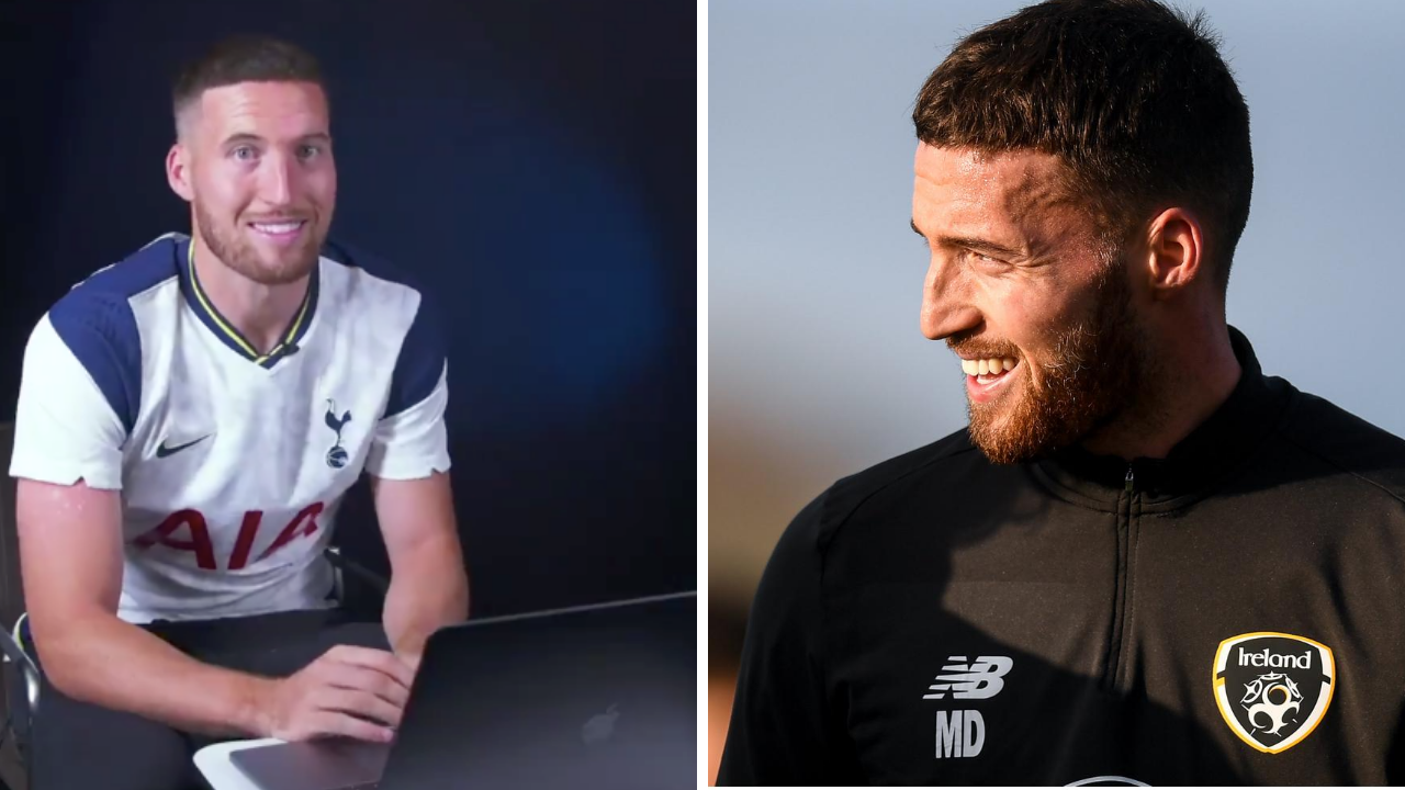 WATCH: Spurs post video mocking Matt Doherty's "allegiance" to Arsenal ...