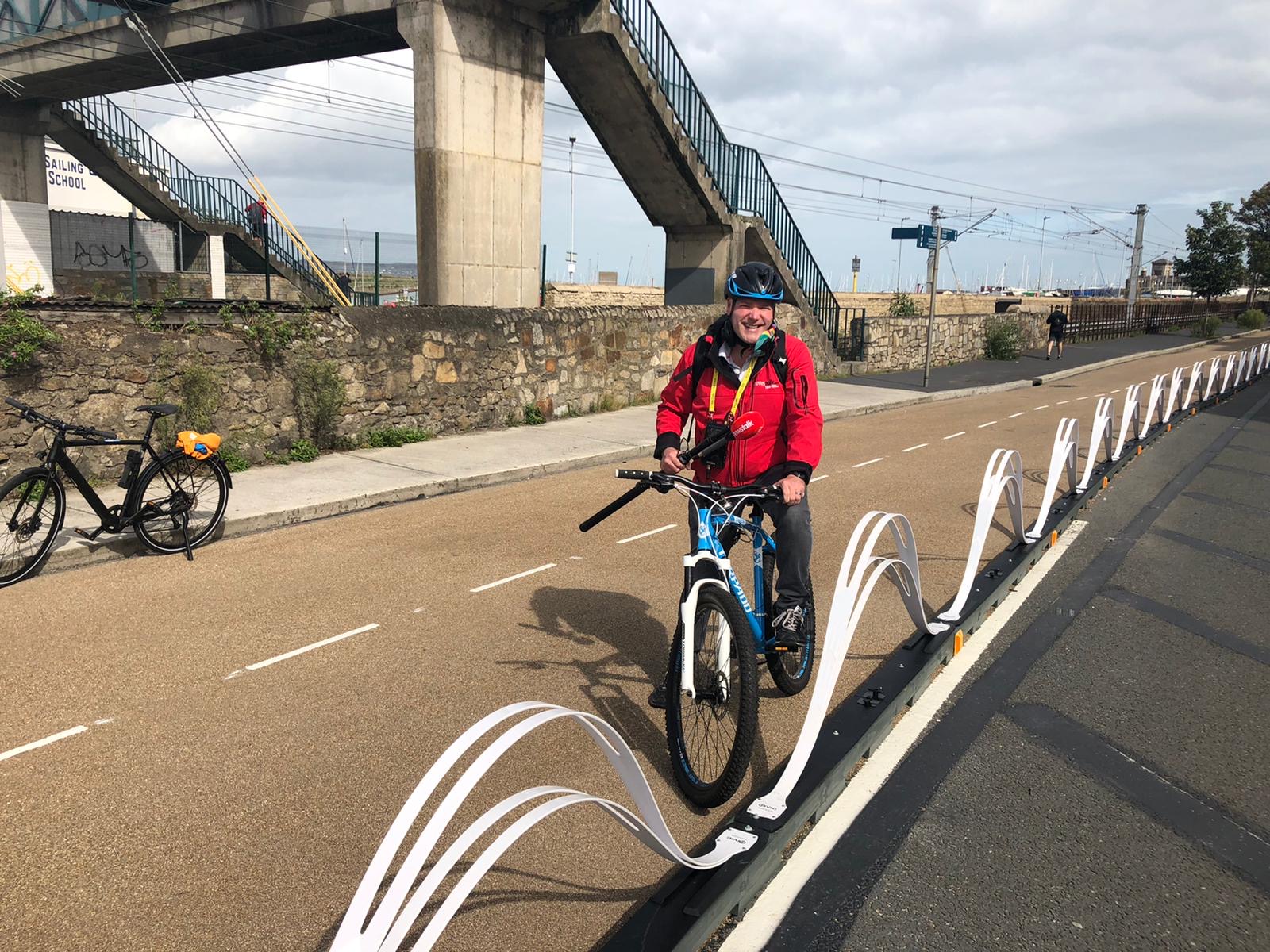 "We are keen cyclists and don't want to be portrayed as nimbys or rich ...