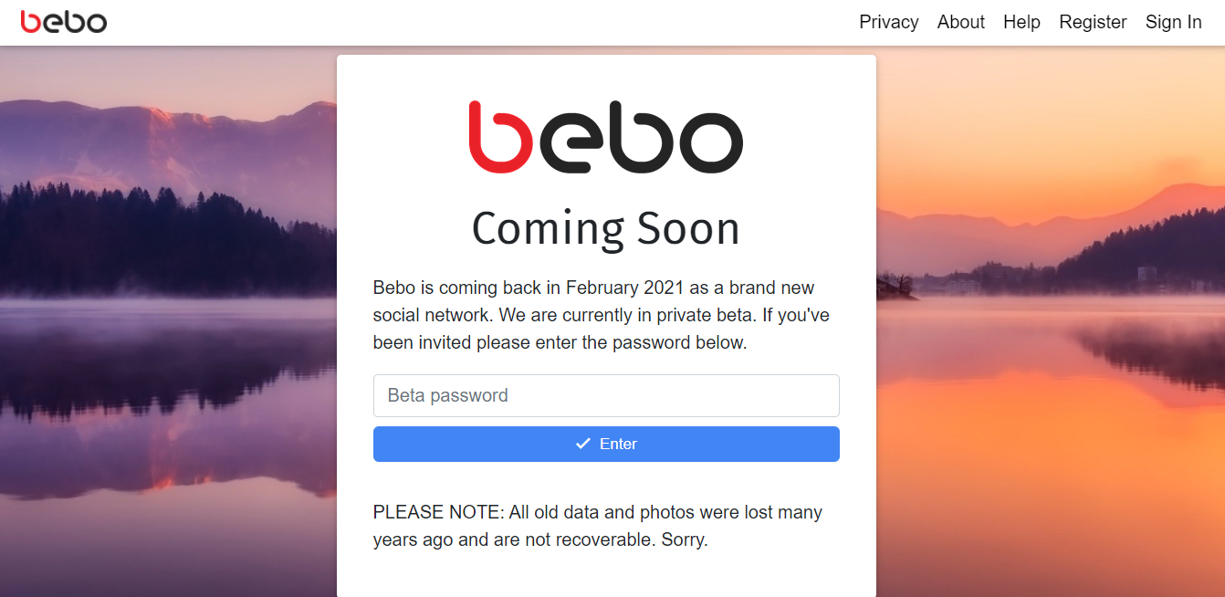 Bebo Is Making A Comeback - Your Old Photos Are Gone Though | www.98fm.com