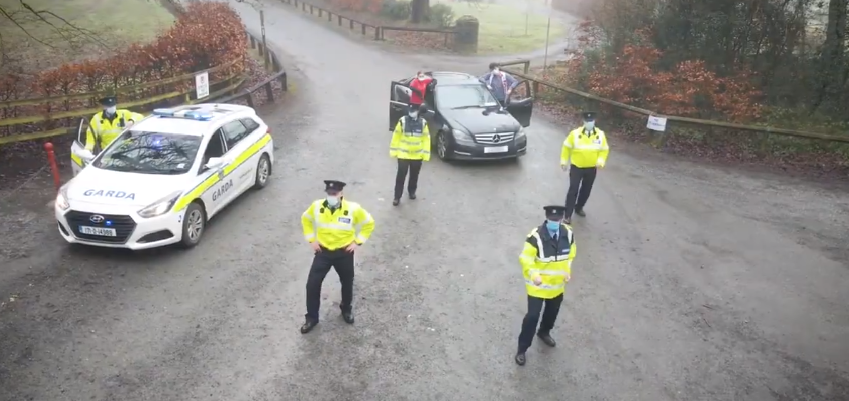 Dancing Gardaí step to Swiss police in viral Jerusalema challenge ...