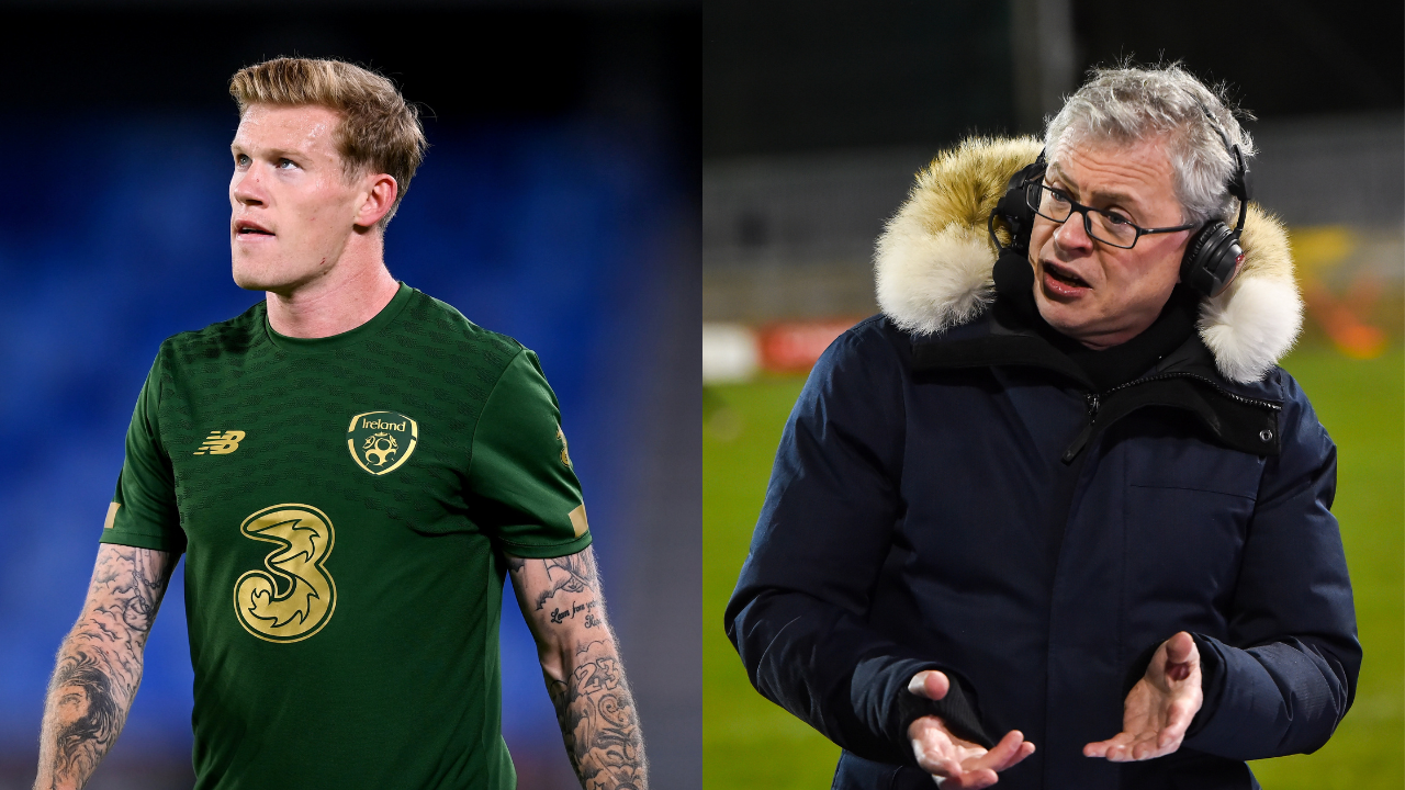 "He's a big boy" | Joe Brolly addresses James McClean abuse | OffTheBall