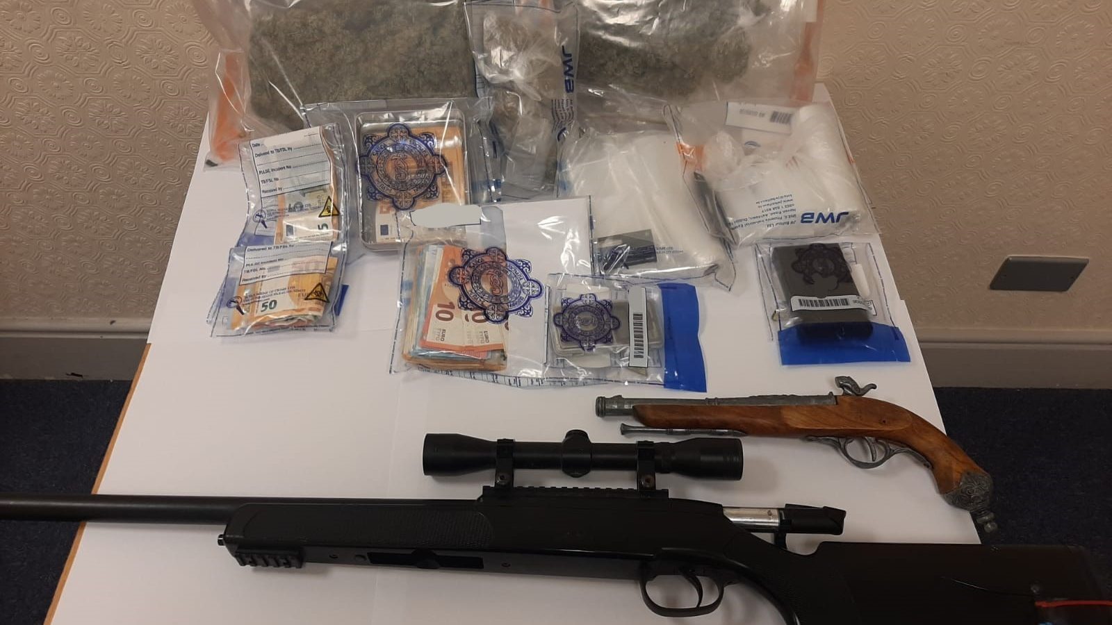 Cannabis And Guns Seized In Meath Anti-Drug Operation | SPIN1038