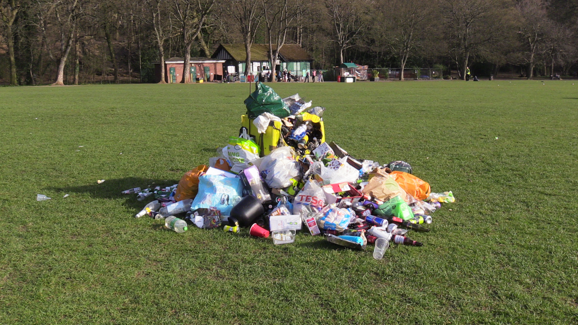 Parks across Ireland are seeing a huge increase in litter being left ...
