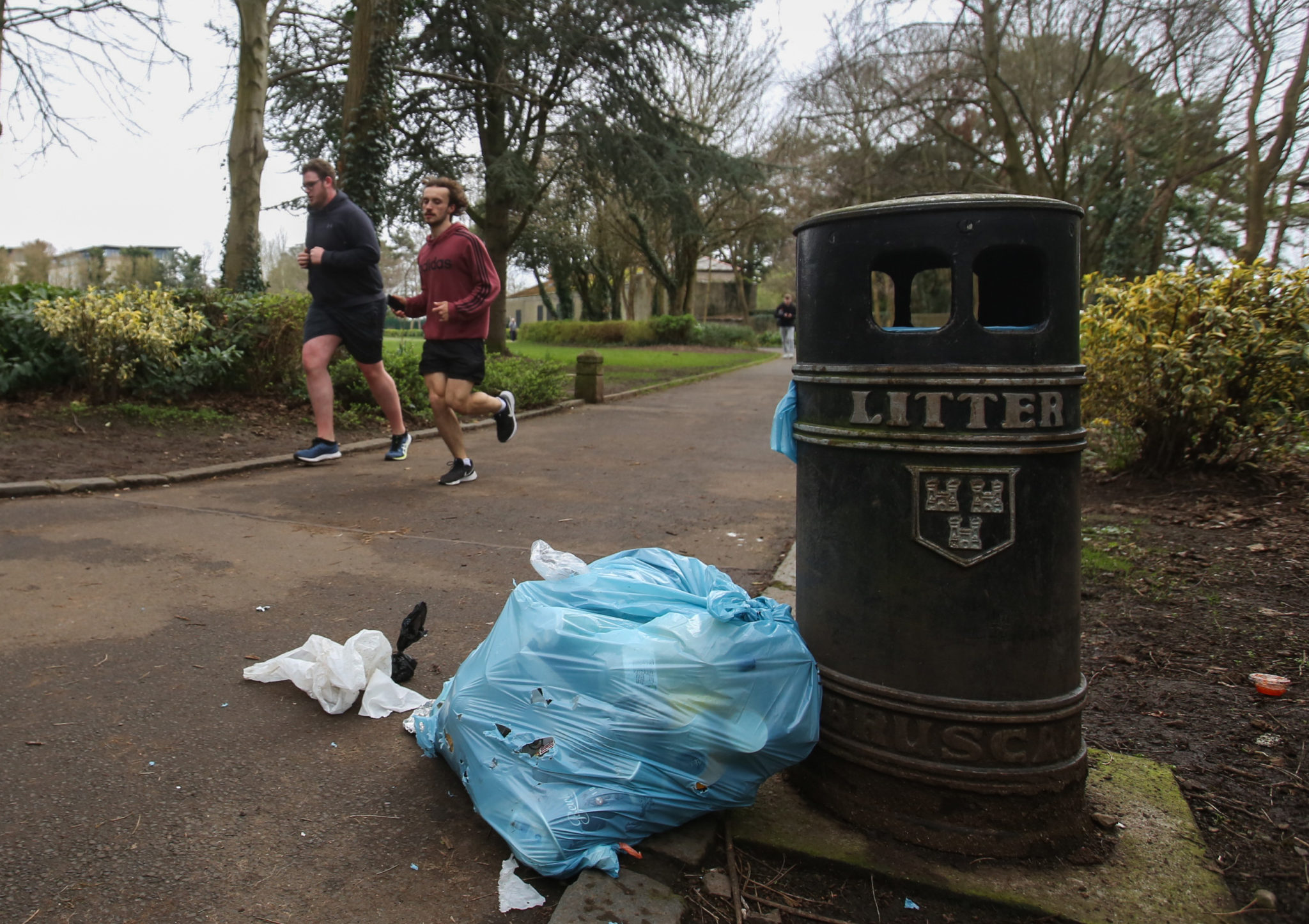 Parks left 'absolutely destroyed' by litter after gatherings over the ...