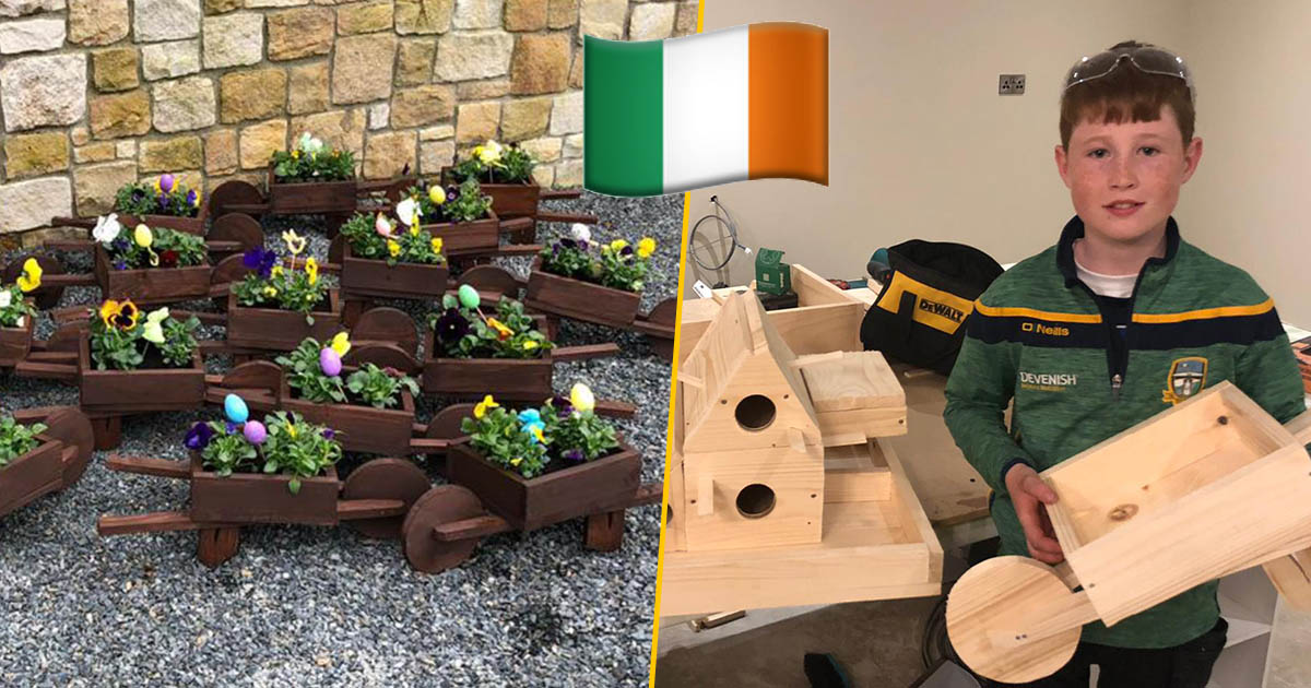 Ireland's Youngest Carpenter Is Selling Out Every Product He Makes At Home