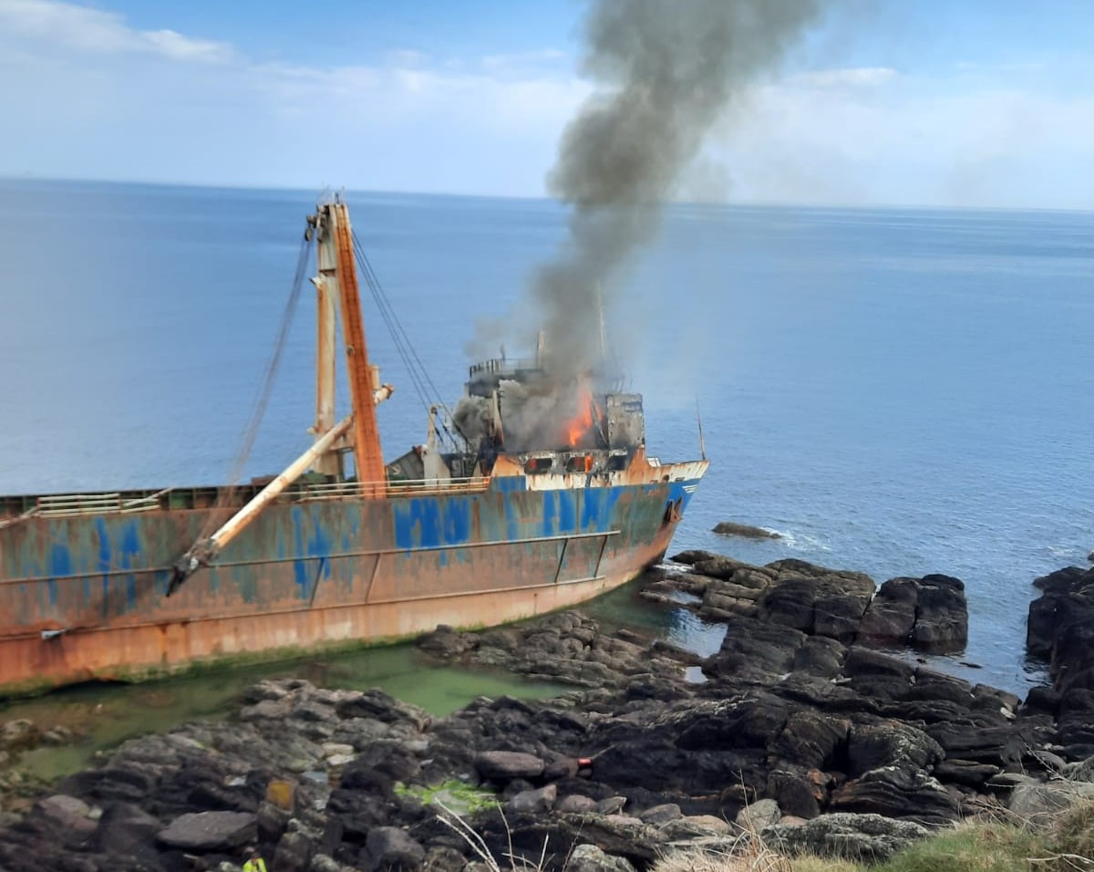 Cork 'ghost ship' MV Alta now a major health and safety concern, TD ...