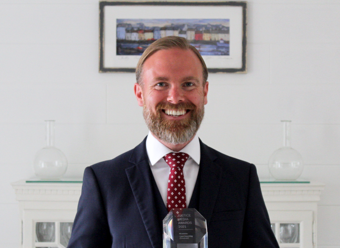 Newstalk's Frank Greaney wins Justice Media Award for fourth year in a ...