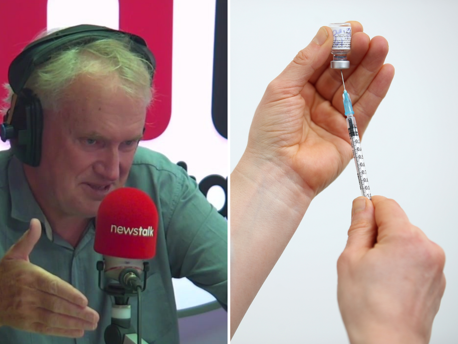 Luke O'Neill: Booster vaccines are 'like a refresher course for the ...