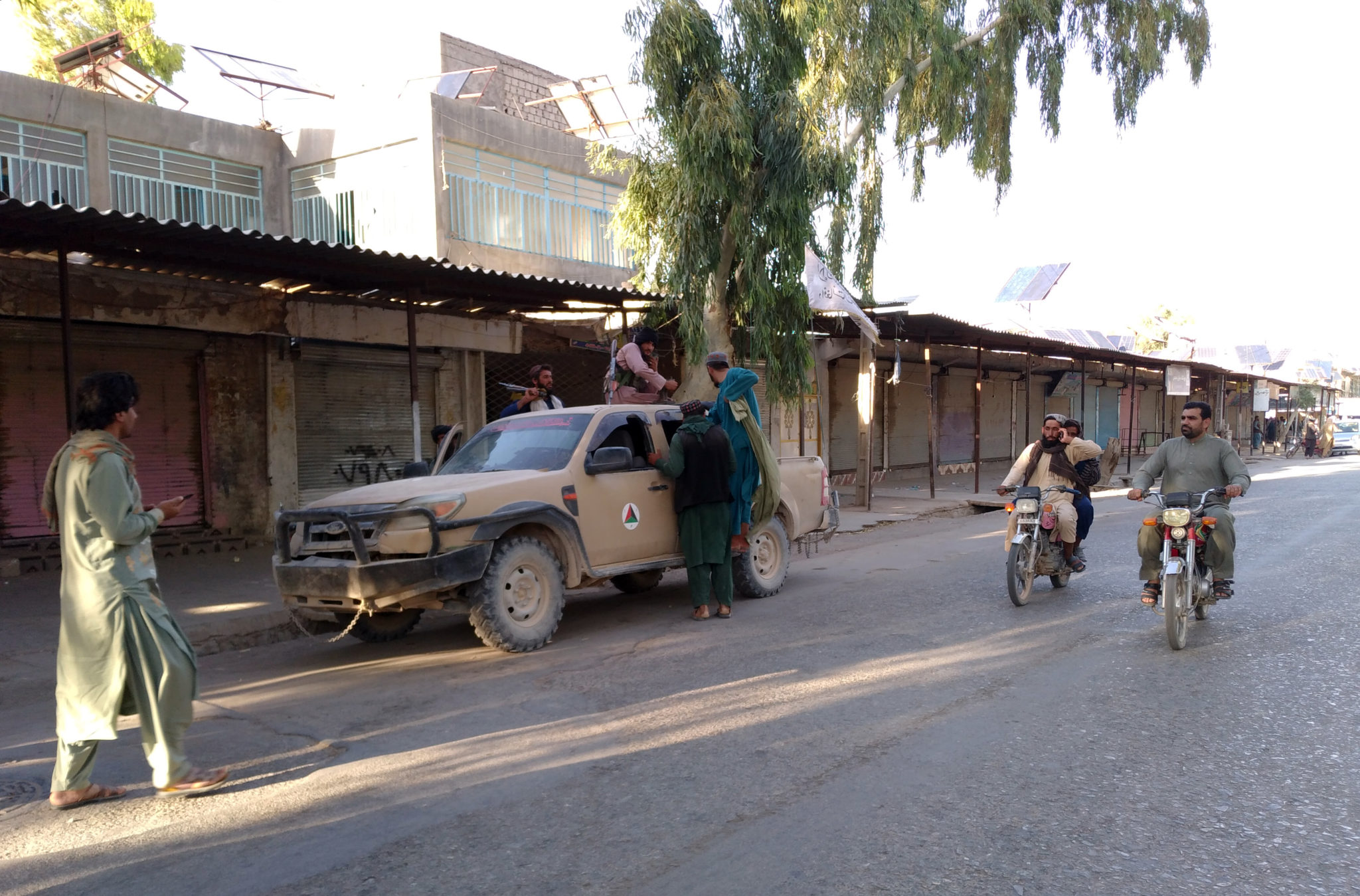 Taliban Fighters Begin Entering Outskirts Of Afghan Capital Kabul