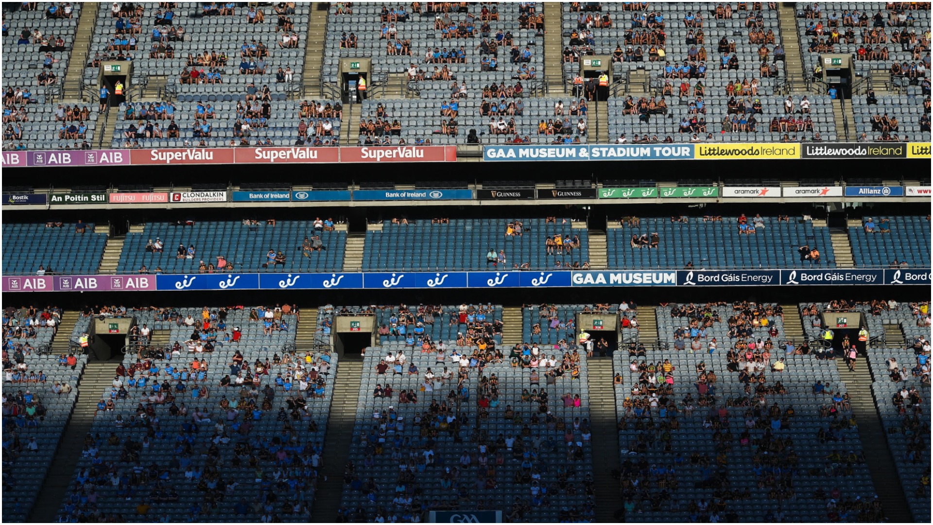 GAA confirms 50% capacity crowd at Croke Park for All-Ireland football ...