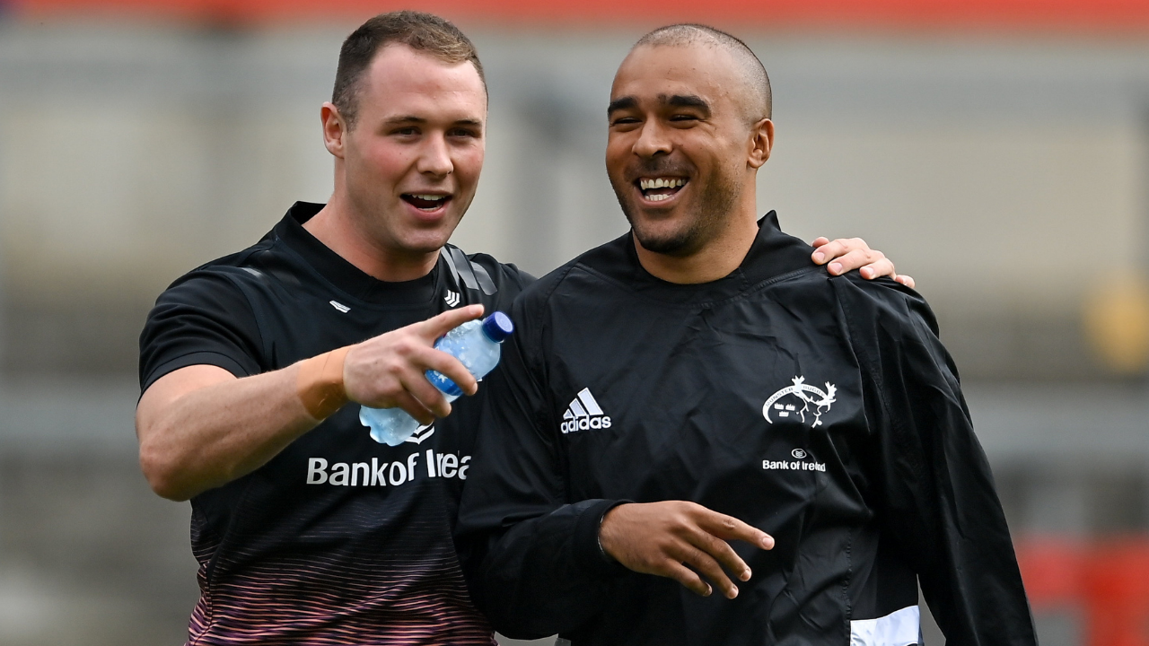 Returning Zebo is "brilliant to be around" at Munster | Farrell | Newstalk