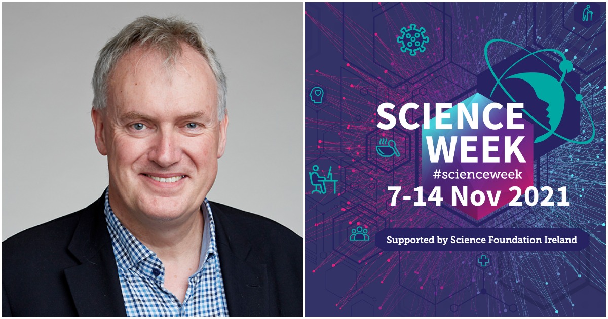 Prof Luke O'Neill Says Science Week Is Like Early Christmas for Scientists