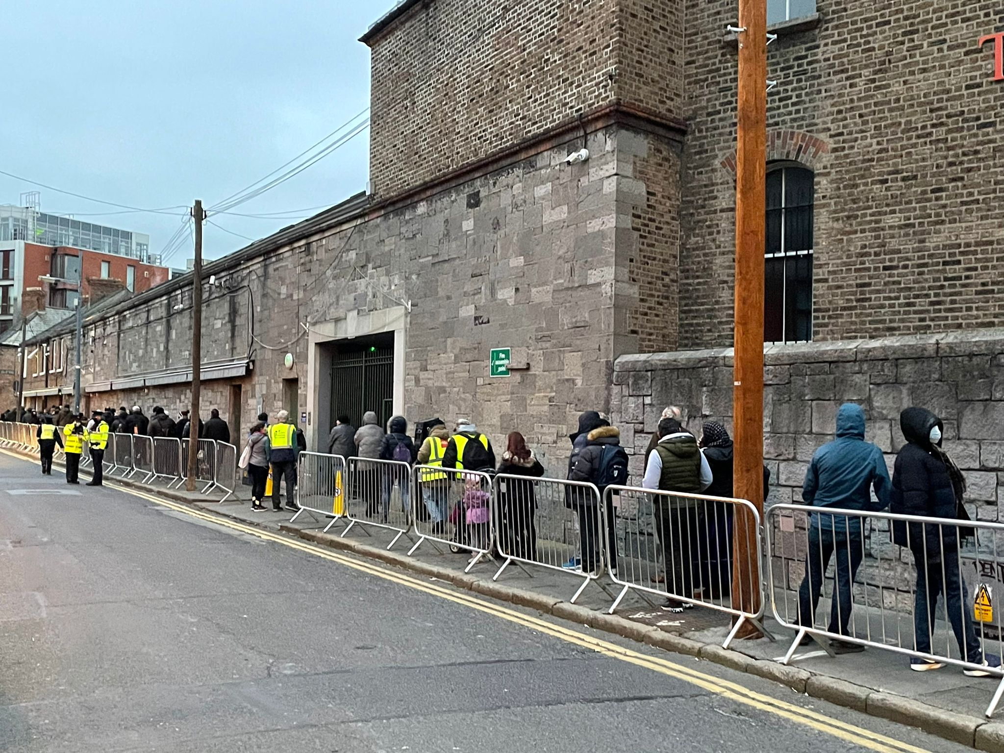 People Queuing Since 5am For Christmas Vouchers At Capuchin Centre ...