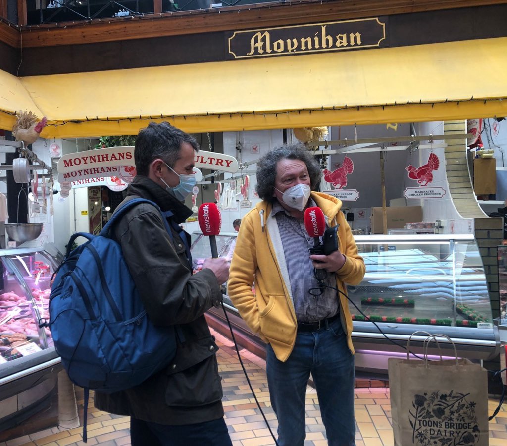 Kieran and Tom Doorley tour Cork's English Market | Newstalk