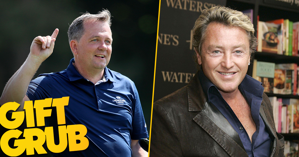 Gift Grub: Davy Fitz And Michael Flatley Recite Passages From Ulysses
