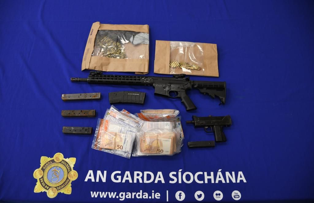 Guns, Ammo And Cash Seized During Finglas Raids | www.98fm.com