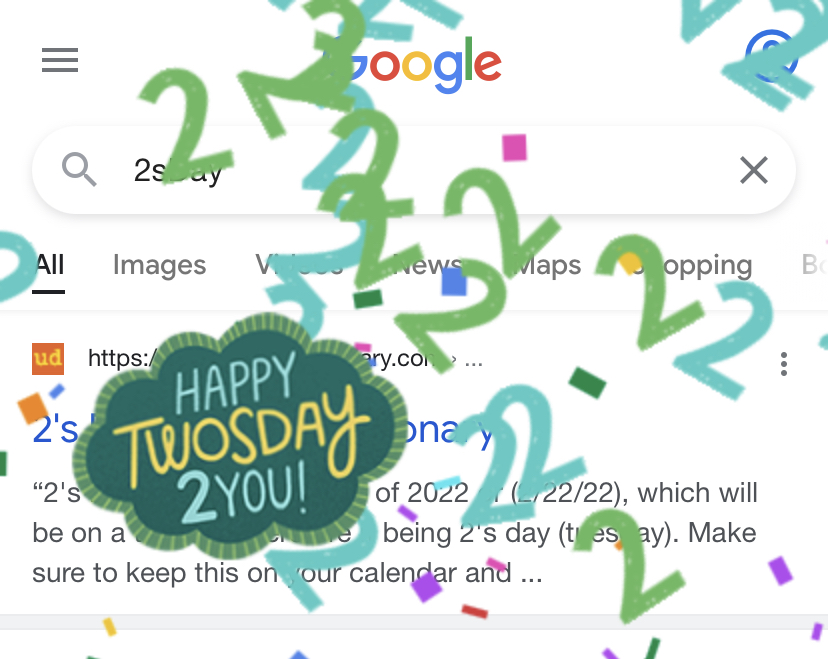 "Happy Twos Day." #22222Day #TwosDay | Newstalk