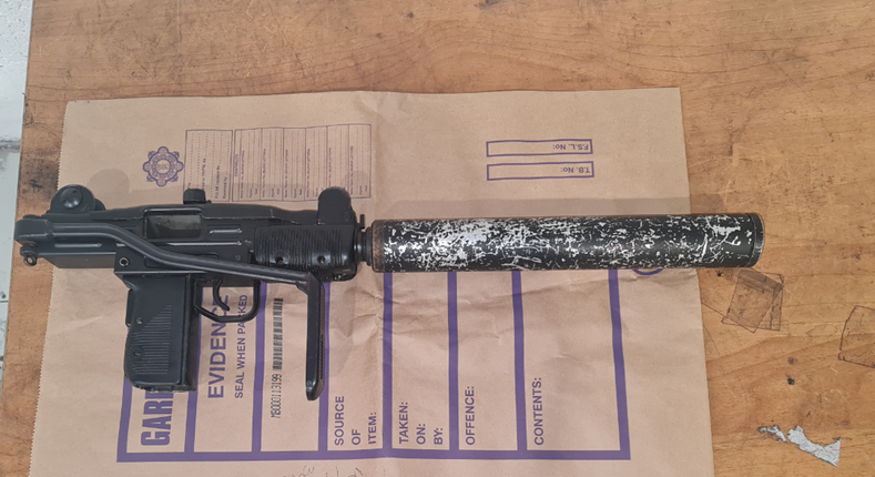 Submachine Gun And Ammunition Seized | www.98fm.com