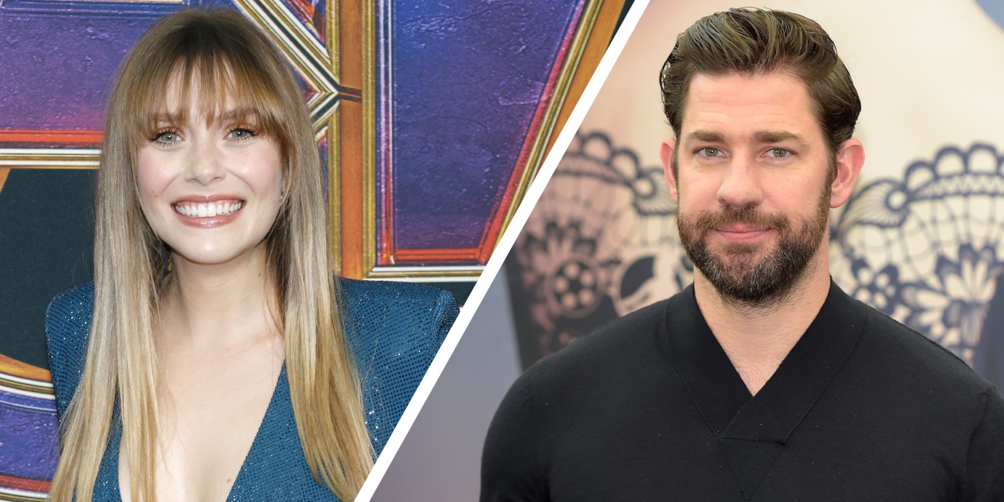 Twitter Reacts To Elizabeth Olsen Saying She's Never Met John Krasinski ...