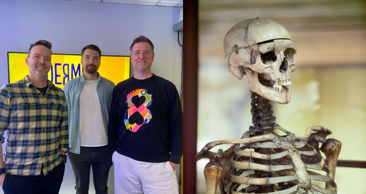 'What’s The Story?' The Irish Man With The World Famous Skeleton
