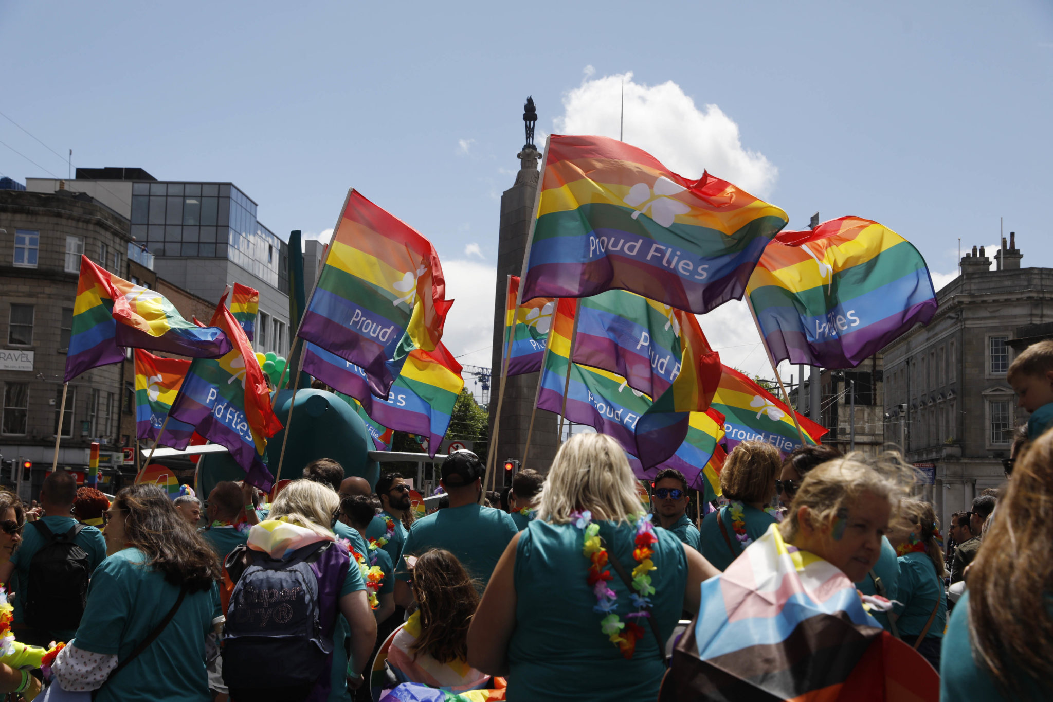 'We're here with joy': Dublin Pride returns after three year hiatus ...