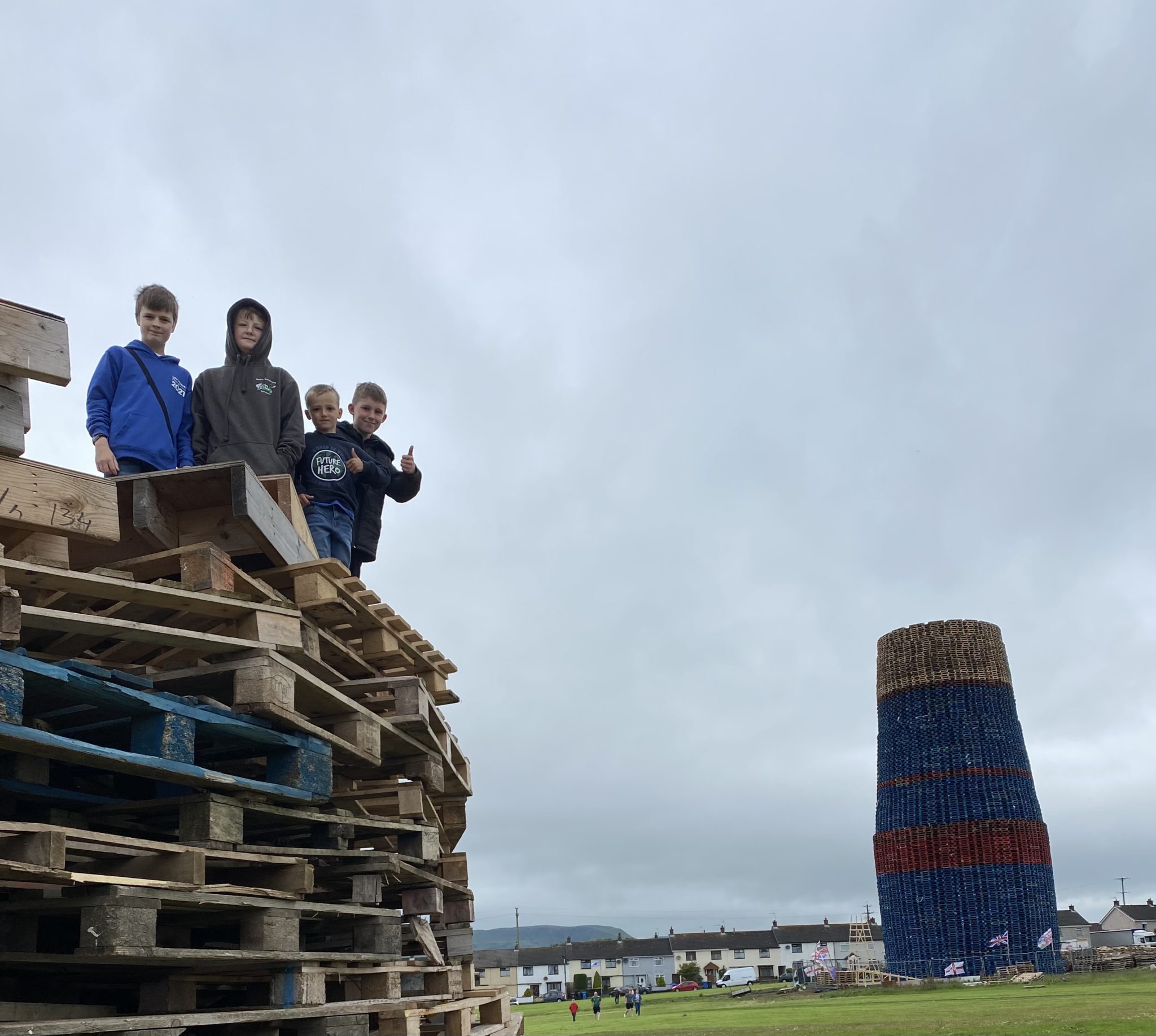 "It's our culture." Twelfth bonfire tower record attempt | Newstalk
