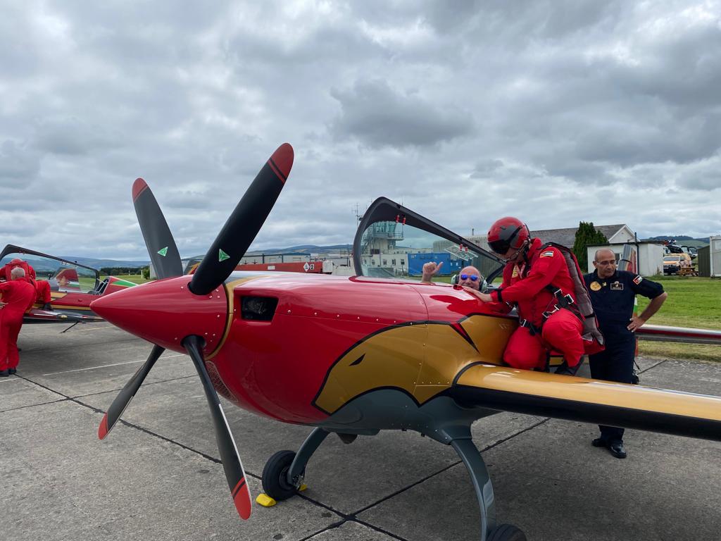 "An out of body experience." Bray Air Show Royal Jordanian Falcons ...