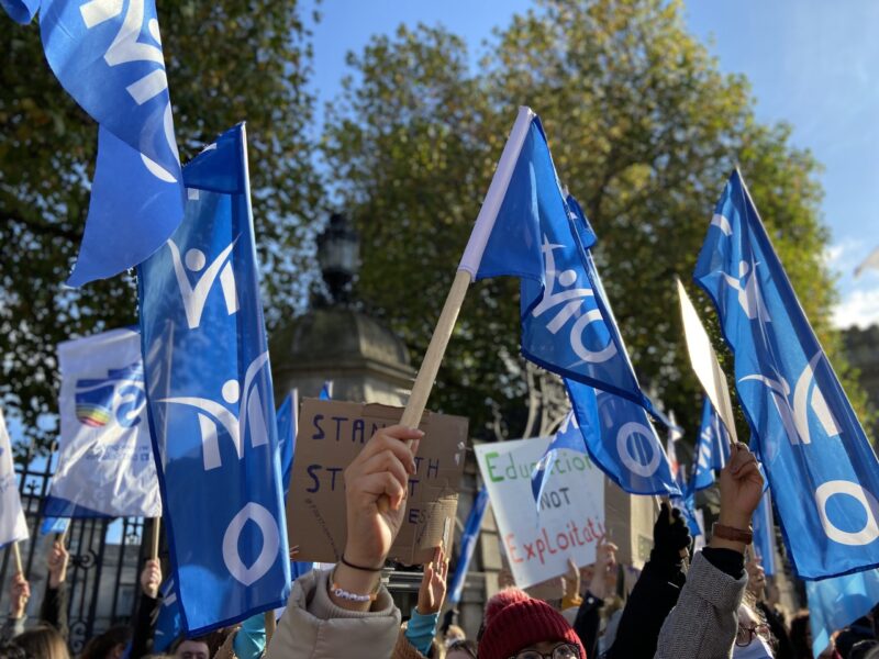 Healthcare Workers Protest At Connolly Hospital Today | www.98fm.com