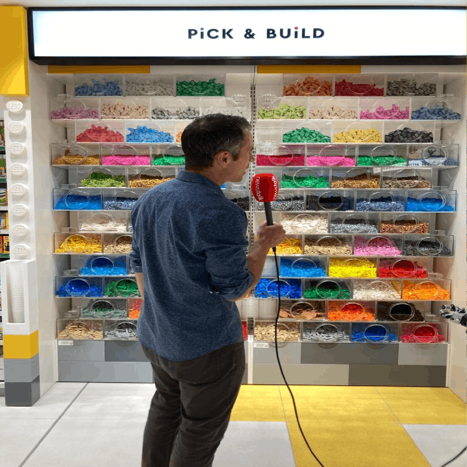 Kieran visits Ireland's first Lego store | Newstalk