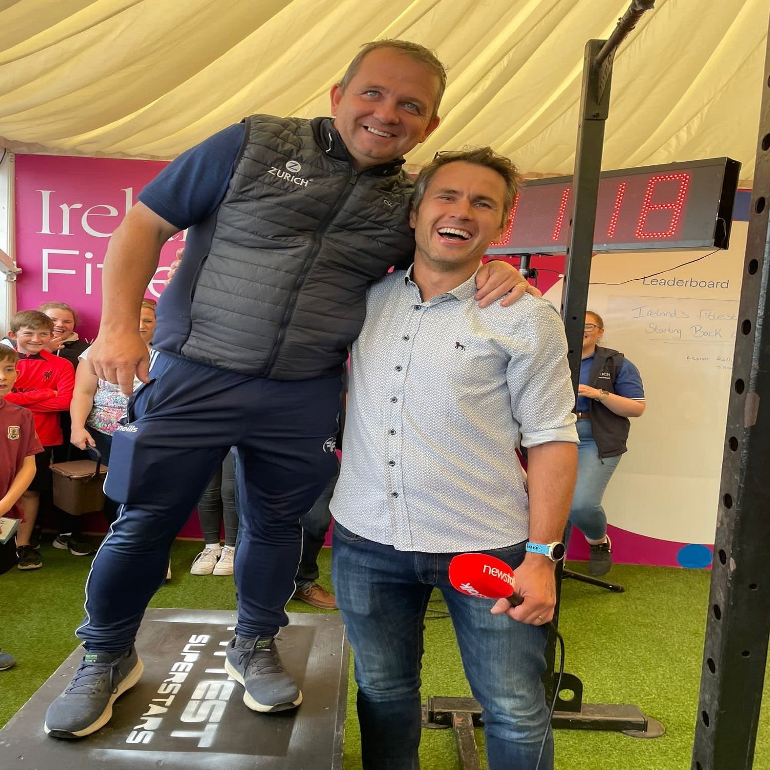 Davy Fitzgearld puts Kieran through his paces | Newstalk