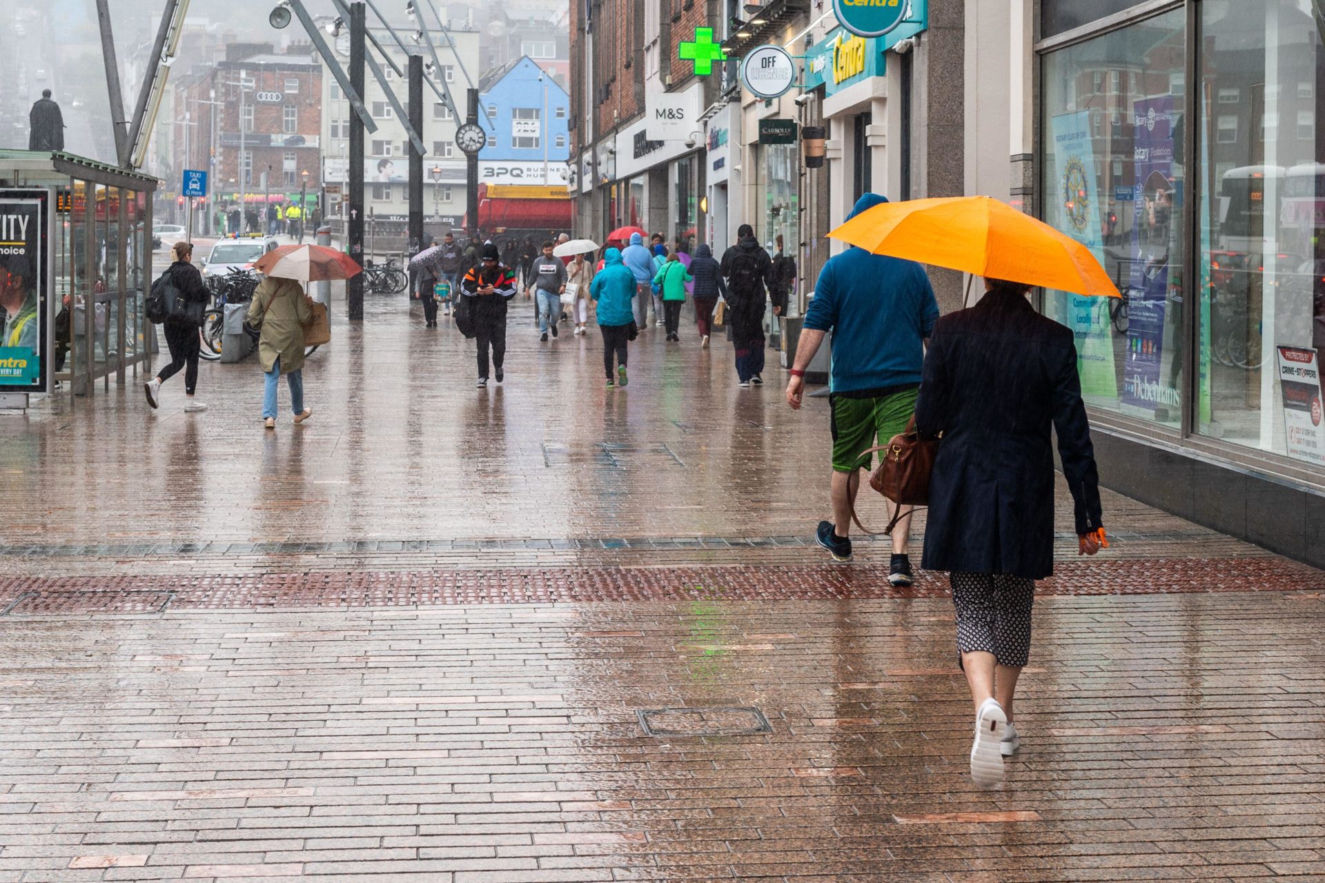 Orange rain warning: 'Second wave of very heavy rain' due this ...