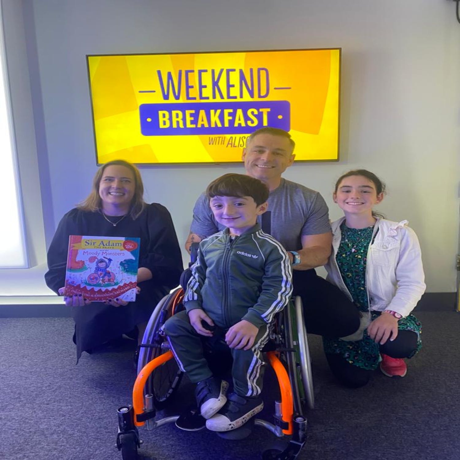 National Treasures Adam King & His Dad David joined Us In Studio