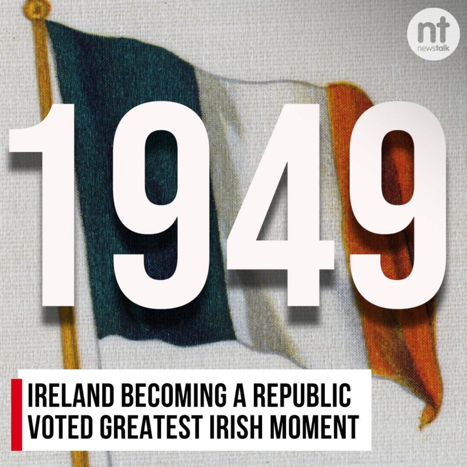 Becoming a Republic has been chosen as Ireland’s Greatest Moment | Newstalk