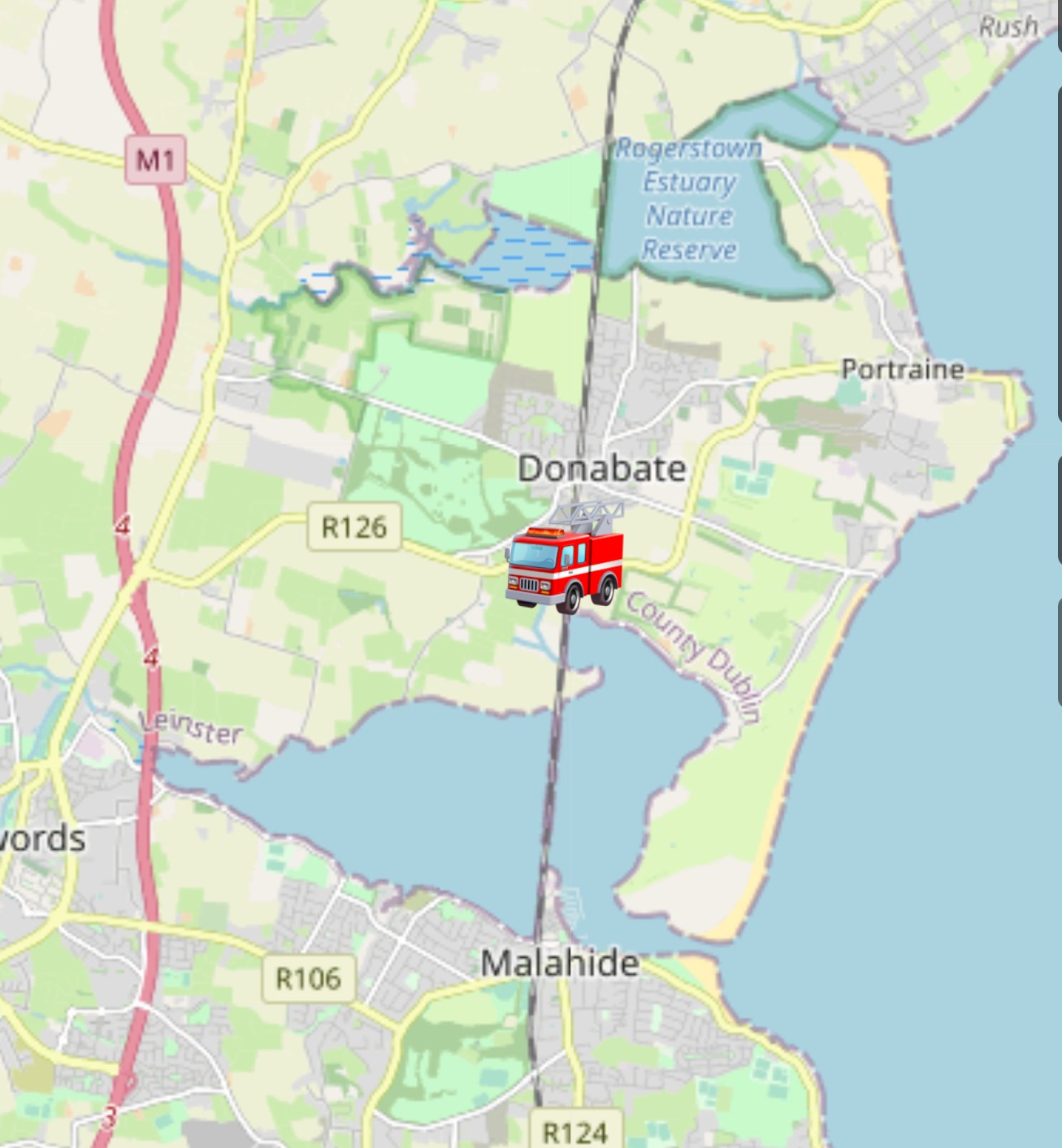 Crews Battle Caravans On Fire In Donabate | www.98fm.com