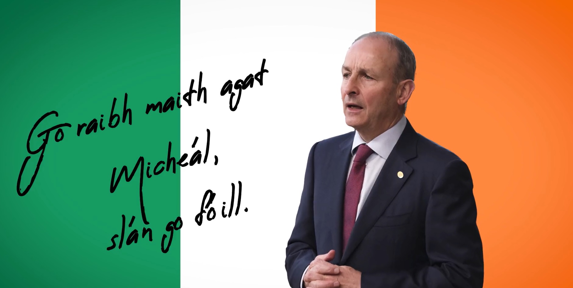 EU wishes Micheál Martin 'Slán go fóill' at final meeting as Taoiseach ...