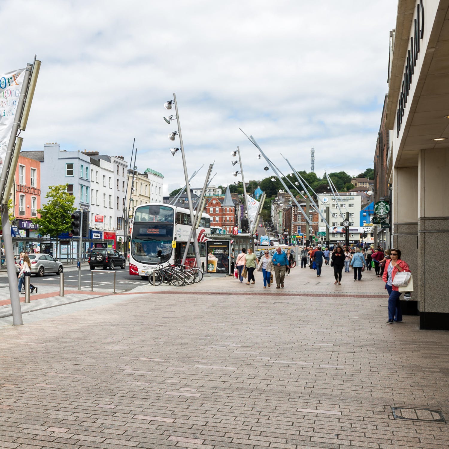 Cork City street 'disgusting' with litter on weekends | Newstalk