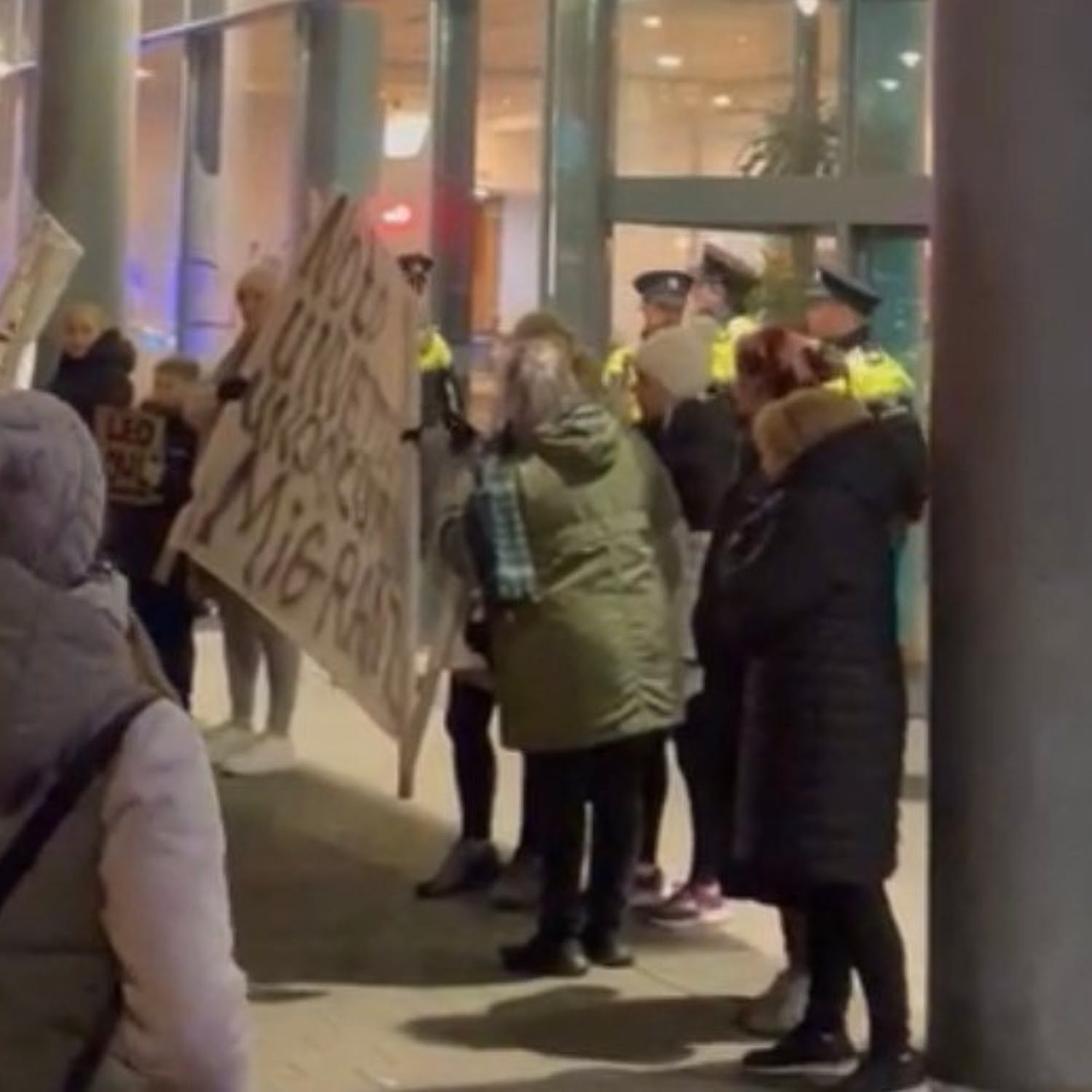 Anti-refugee protests 'have really escalated' across Ireland | Newstalk