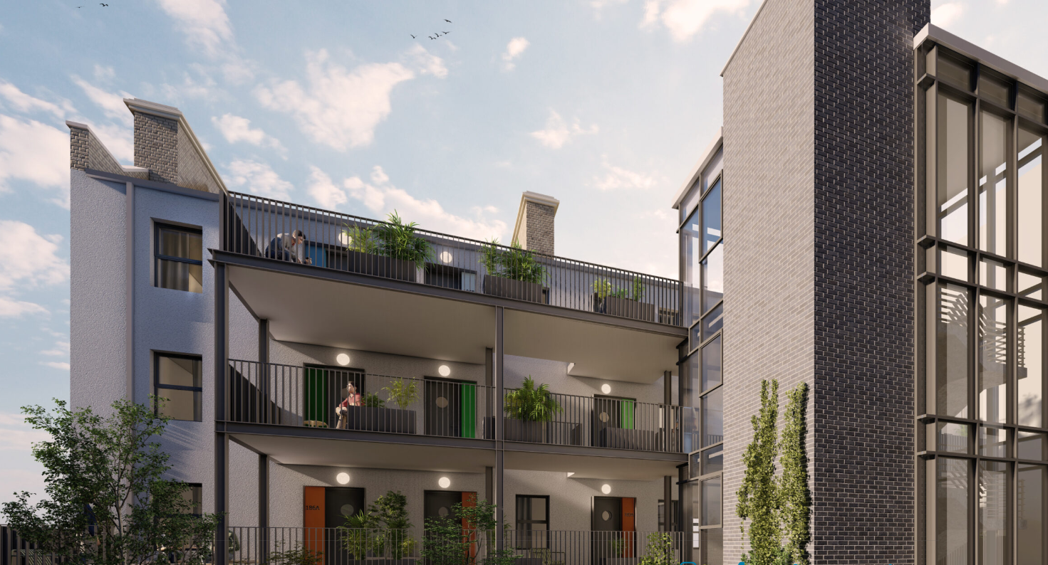 Refurbishment Of Townsend Street Flats Begins | www.98fm.com