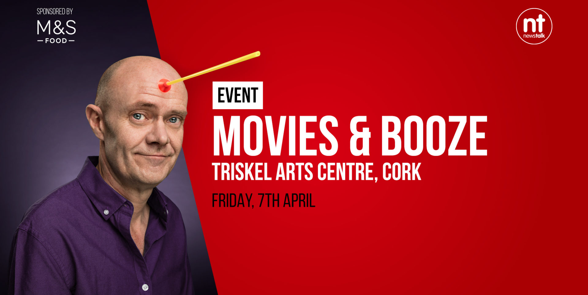 Moncrieff's - Movies & Booze Show - Triskel Arts Centre, Cork | Newstalk