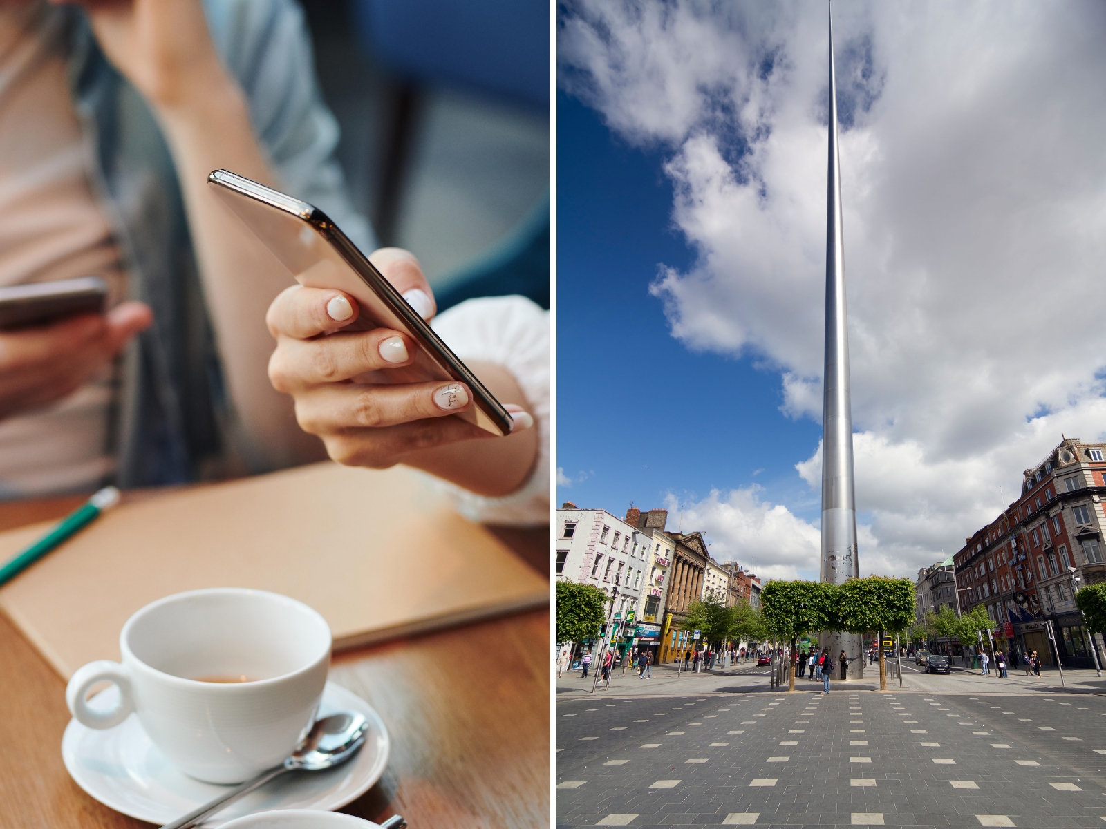 Text claw terror? – Irish people scroll the height of the Spire every ...