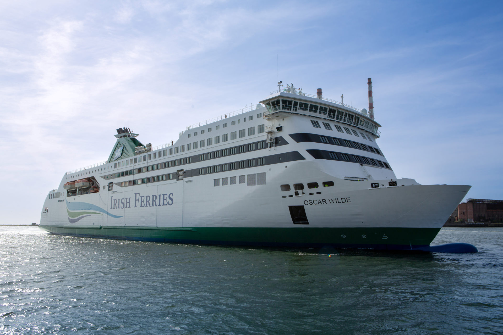 Irish Ferries welcomes 'largest and fastest cruise ferry on the Irish ...