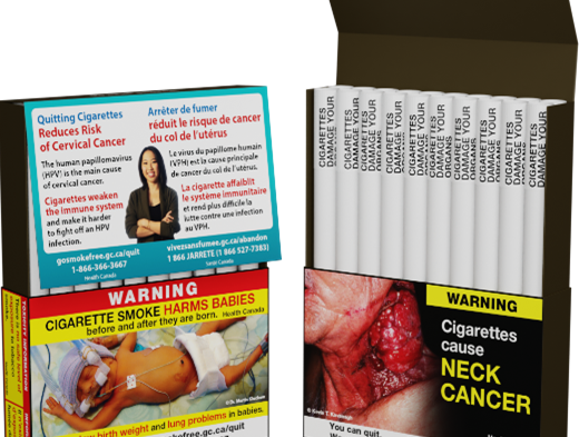 Canada to put health warnings on every individual cigarette in world ...