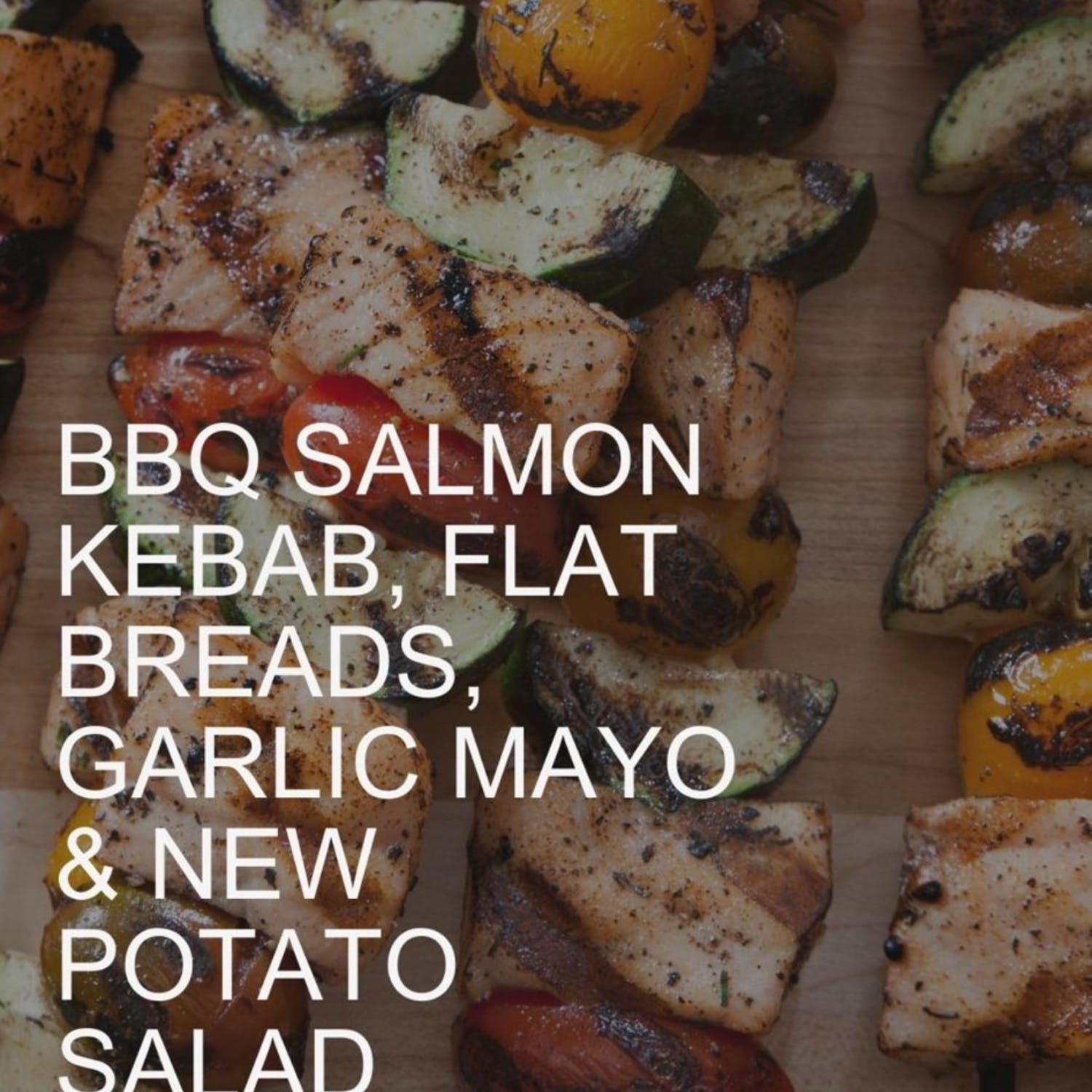 Food with Gareth: BBQ Salmon Skewers with a new potato salad | Newstalk