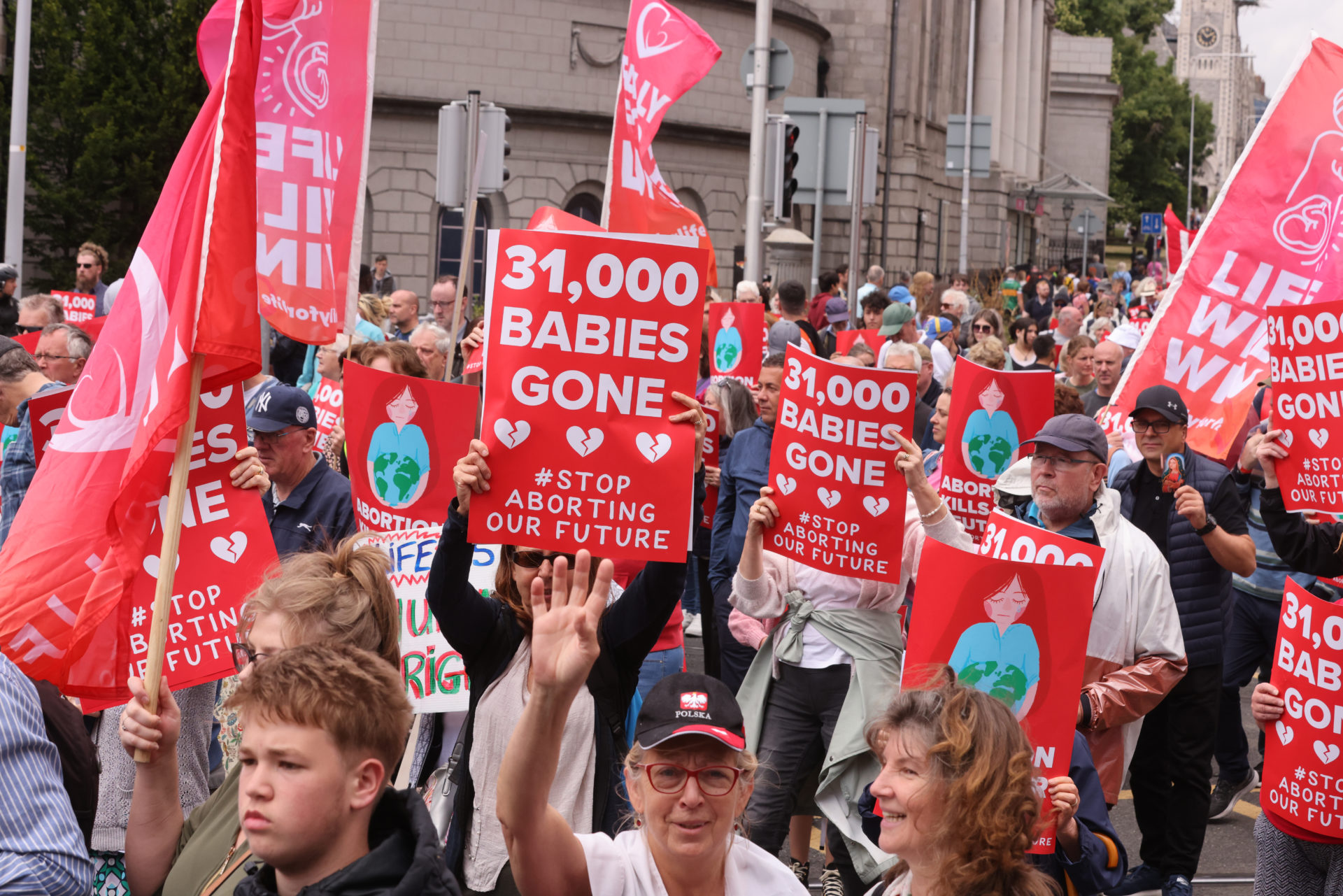 Thousands attend pro-life rally in Dublin City | Newstalk