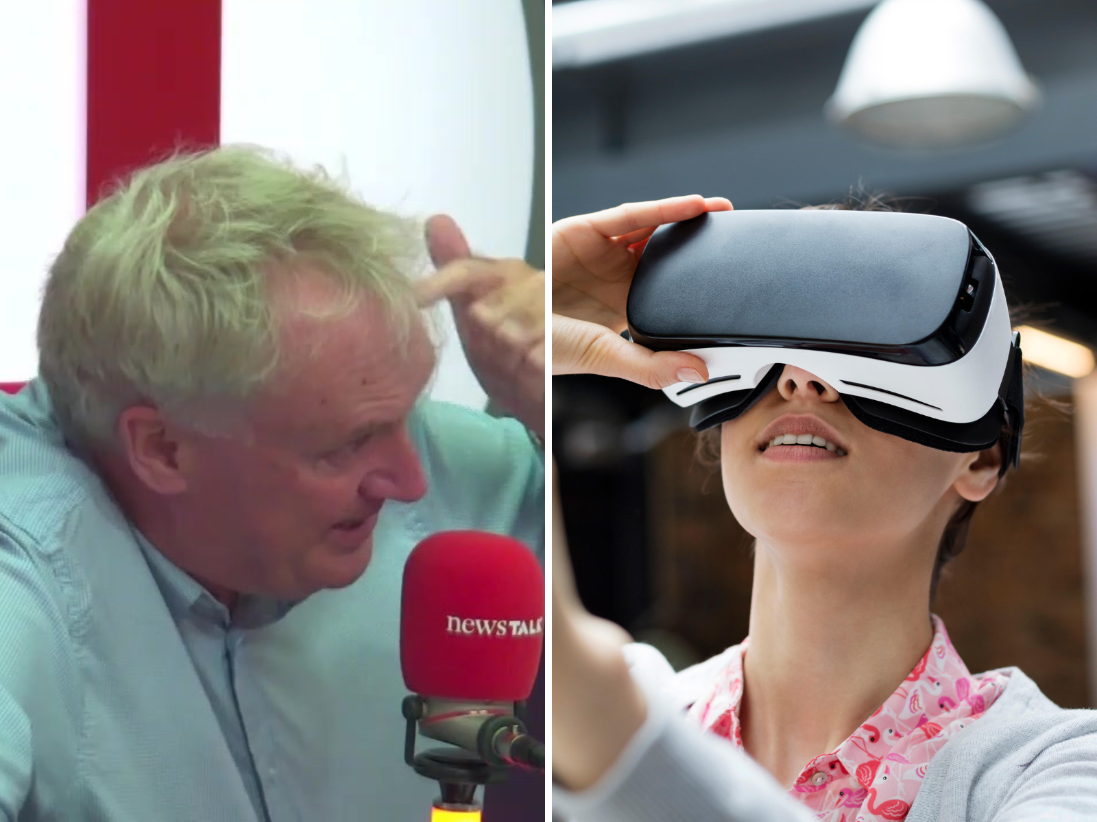 Luke O'Neill: Could motion sickness scupper VR and driverless cars? | Newstalk